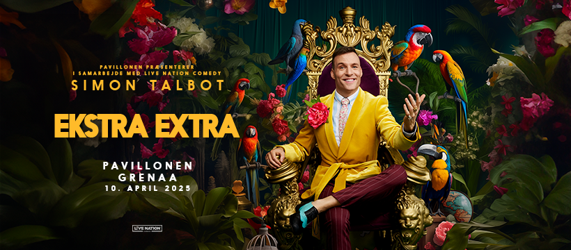 Simon Talbot - EKSTRA EKSTRA Comedy Tour 2025 | Pavillonen